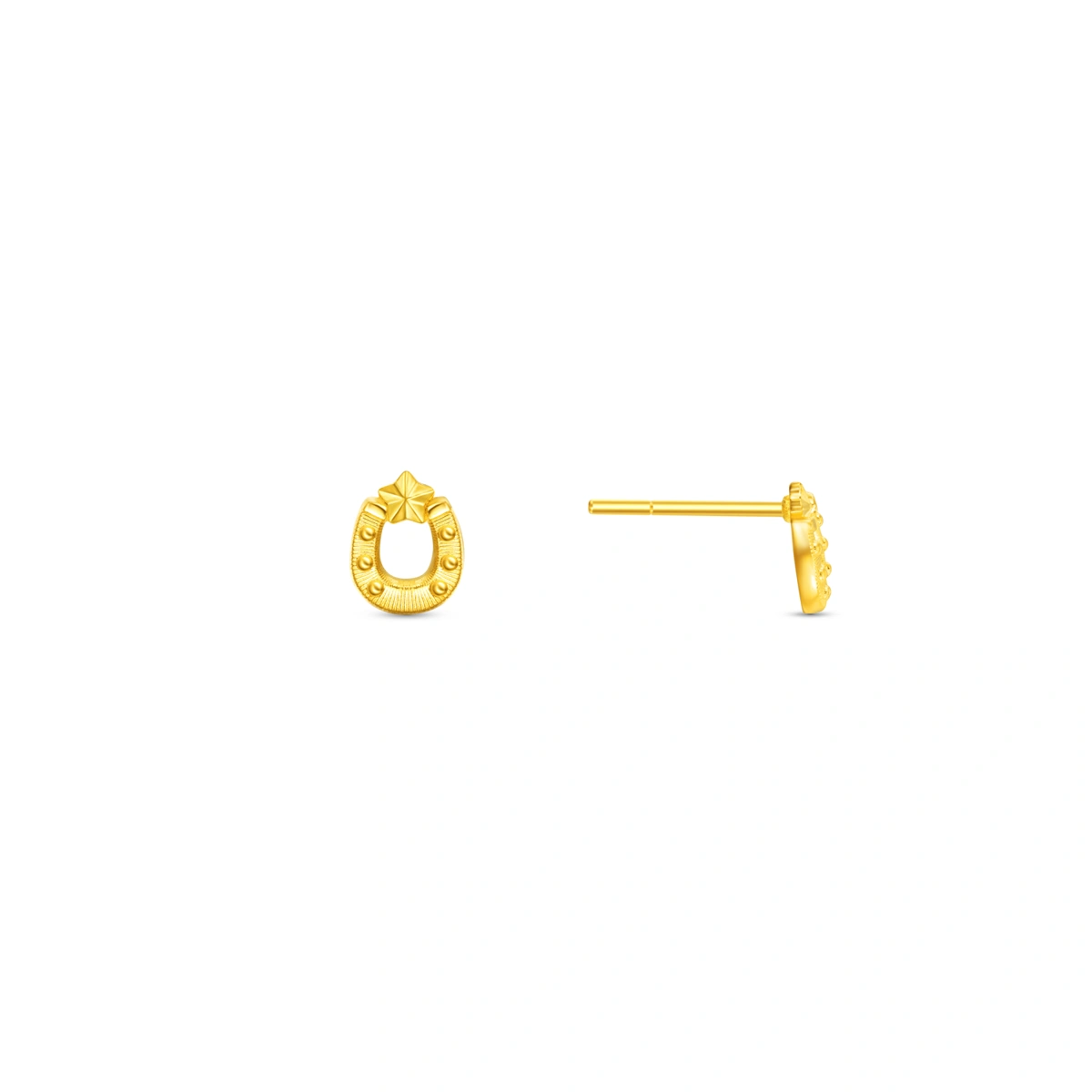 999.9 Gold earrings | Year of the Horse | Chow Tai Fook Jewellery