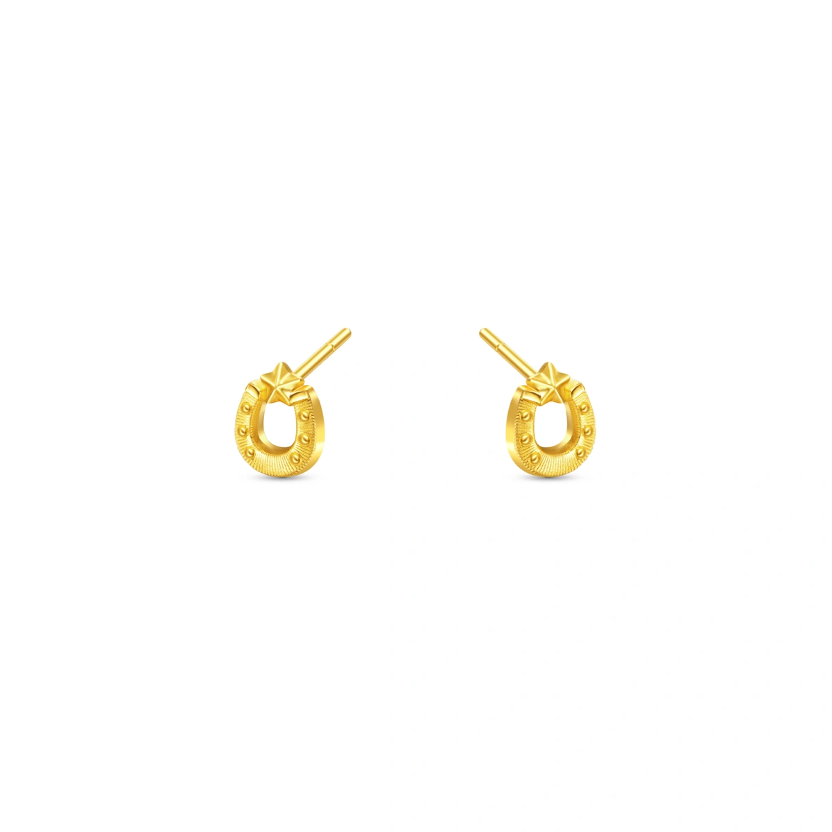 999.9 Gold earrings | Year of the Horse | Chow Tai Fook Jewellery