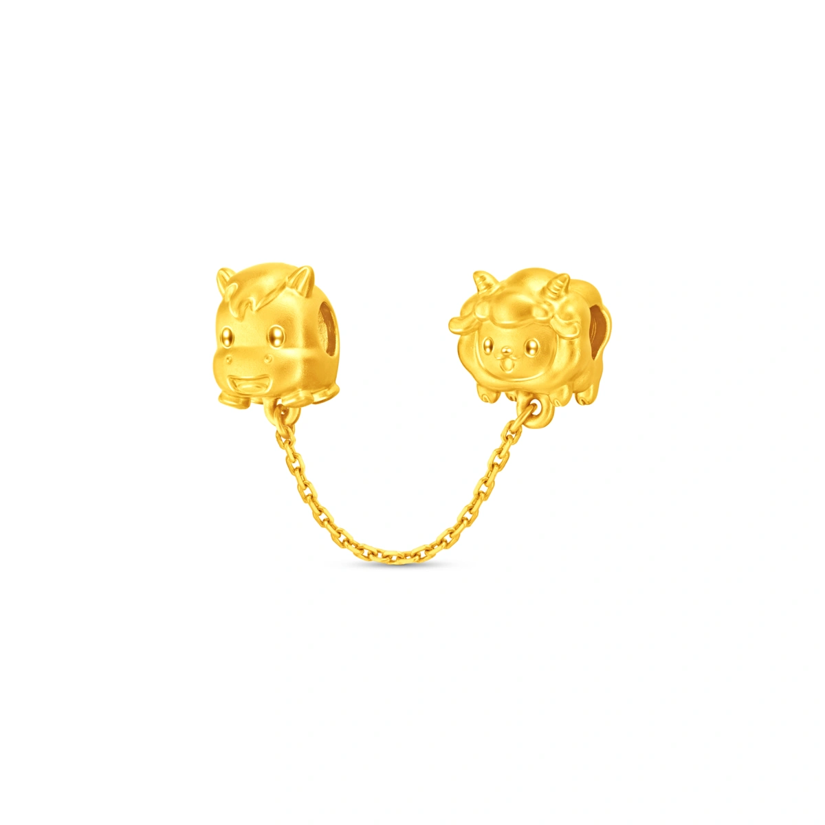 Horse & Goat 999 Gold charm | Year of the Horse | Chow Tai Fook Jewellery